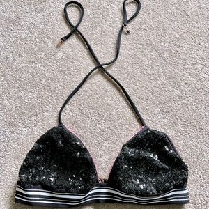 Victoria's Secret | Swim | Victorias Secret Sequin Bathing Suit Top ...
